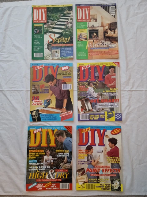 'DO IT YOURSELF' & 'New Do It Yourself' Vintage DIY Magazines X 6 £5.99 ...