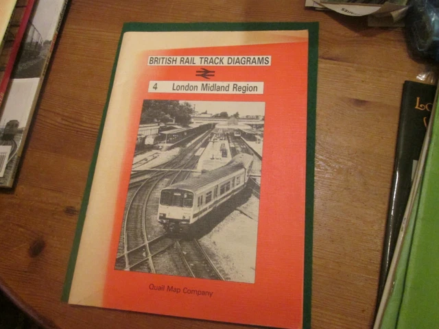 BRITISH RAIL TRACK Diagrams (#4 London Midland Region) Quail Map ...