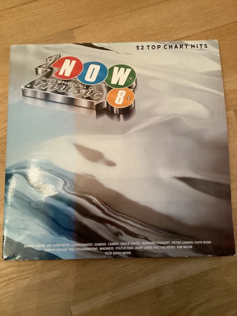 NOW THATS WHAT I Call Music 8 Double Album Gatefold Sleeve Vinyl NOW 8 ...