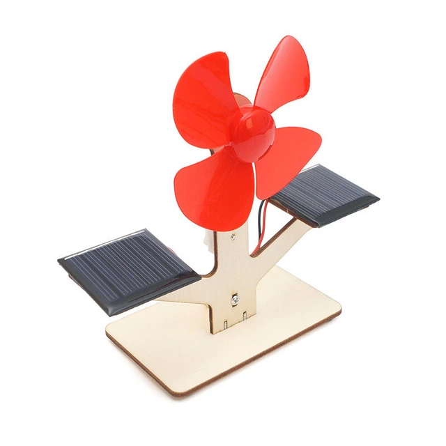 CHILDREN'S SCIENCE LAB Solar Wind Fan Electricity Generating Diy ...