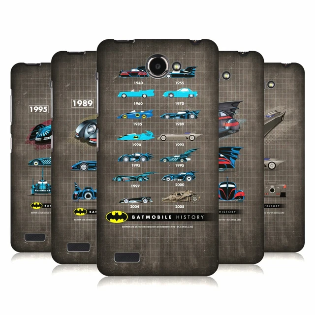 OFFICIAL BATMAN DC Comics Batmobile History Hard Back Case For Lenovo ...