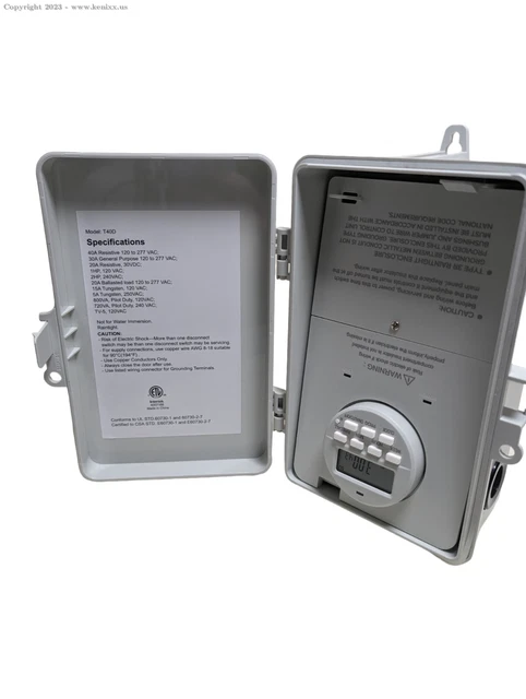 SURAIELEC POOL TIMER, 7-Day Programmable Digital Box Timer Switch, 40 ...