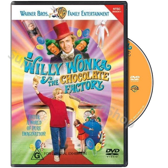 WILLY WONKA AND the Chocolate Factory (DVD, 1971) Region 4 (Gene Wilder ...