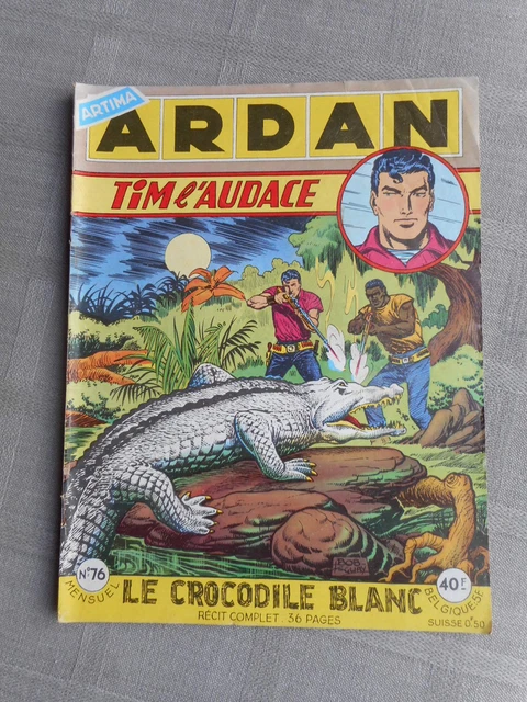 ARTIMA ARDAN TIM L'AUDACE 1ere SÉRIE N° 76 1958 EN BON ÉTAT EUR 10,00 ...