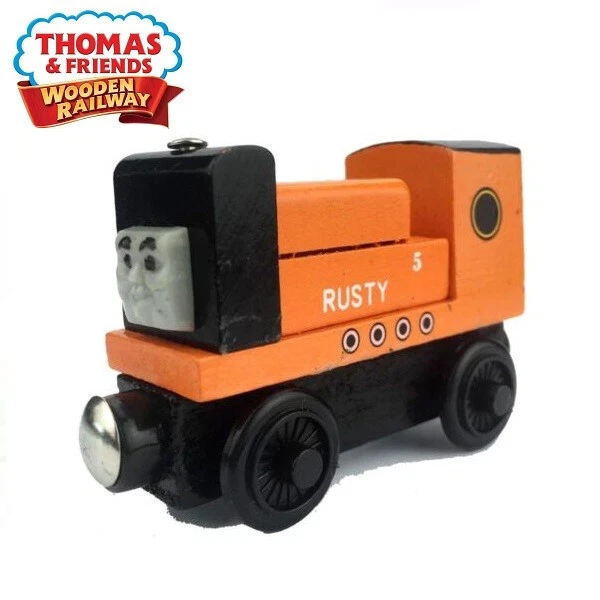 MAINTENANCE RUSTY THOMAS & Friends The Tank Engine Wooden Magnetic ...