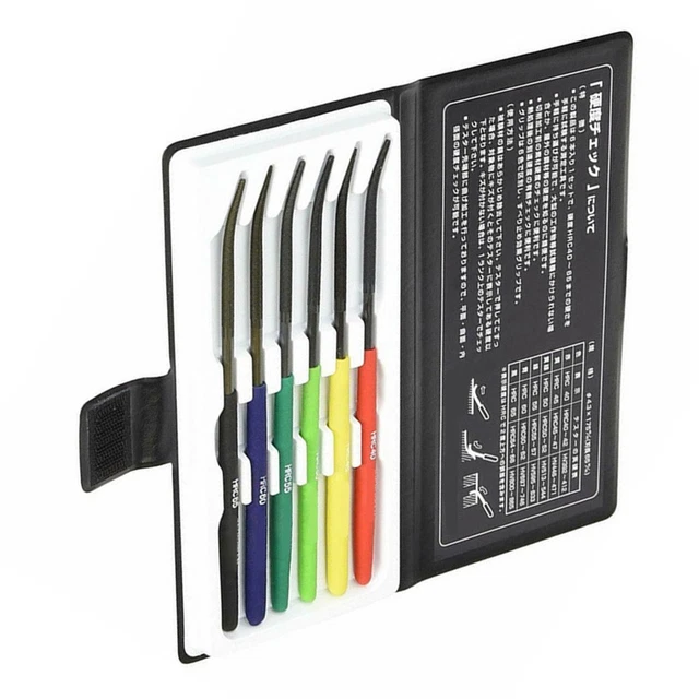 HARDNESS TESTER KIT 6 Pieces for HRC40 to HRC65 Test with Color Coded ...