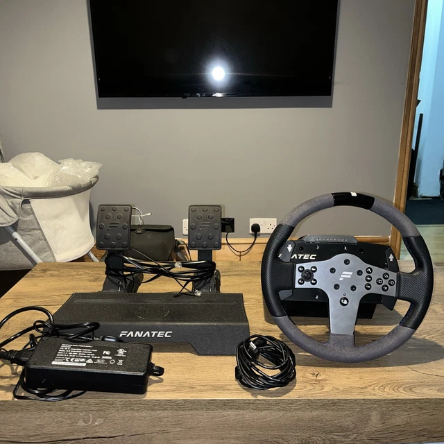 FANATEC CSL ELITE Bundle - Base, PS Wheel and Pedals £399.95 - PicClick UK