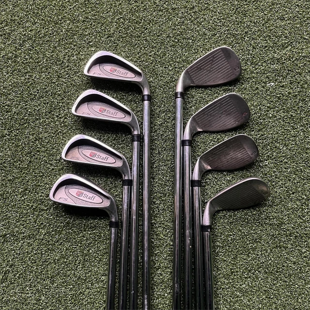 USED WILSON STAFF Fat Shaft Irons - 4-SW Steel Regular Shafts £79.99 ...