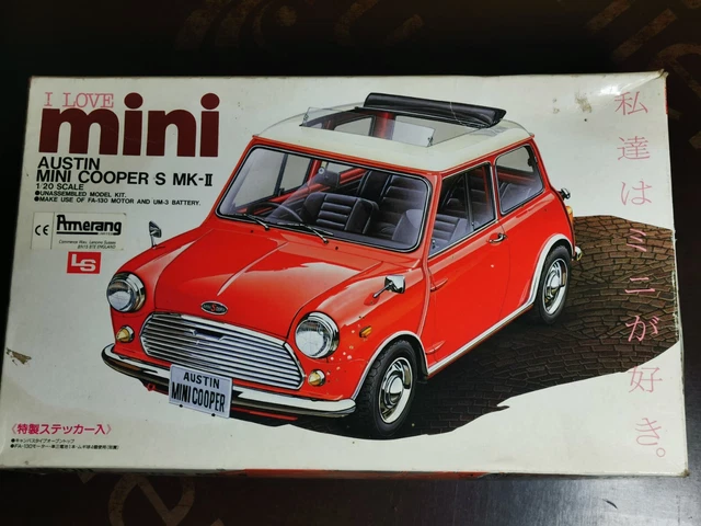 LS MODELS 1/20 02027 Austin Mini Cooper MK2 Kit Vintage Completo EUR 51 ...