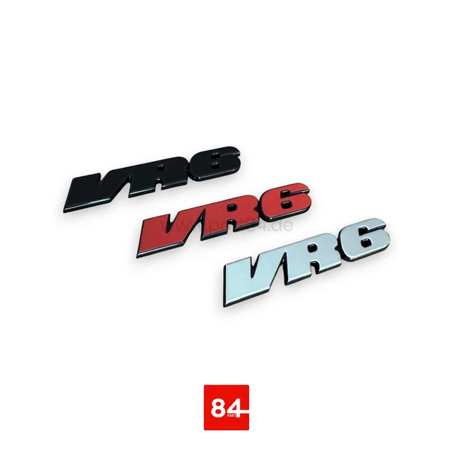 VW VR6 EMBLEM Logo Heck hinten Golf 2 3 Vento Corrado T4 Passat Jetta ...