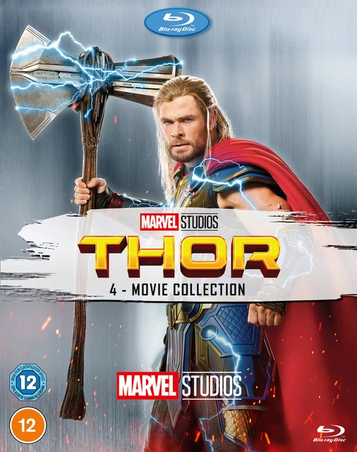 THOR: 4-MOVIE COLLECTION (Blu-ray) Jeff Goldblum Christopher Eccleston ...