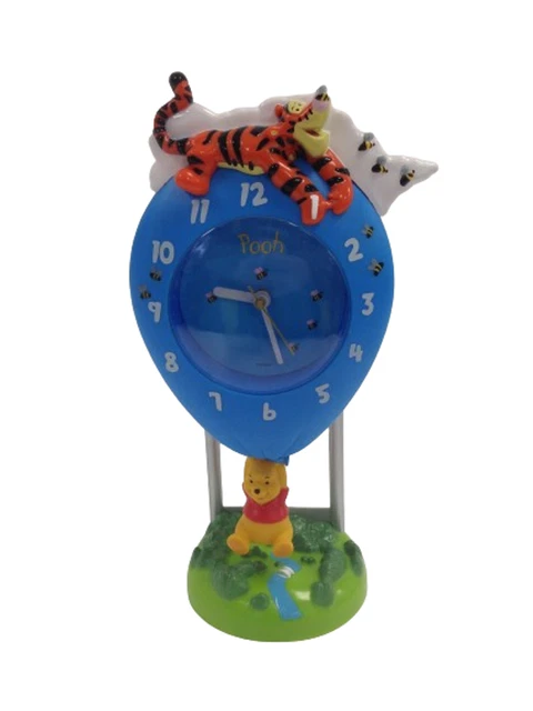 DISNEY WINNIE THE Pooh Pendulum Clock Winnie In Original Box Free ...