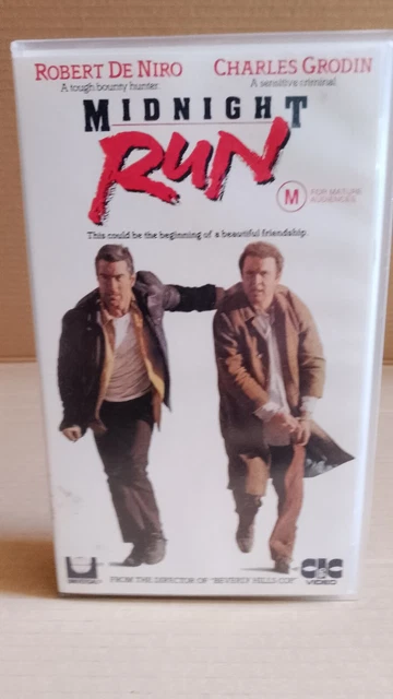 MIDNIGHT RUN (1988) VHS Robert De Niro PAL Video crime action comedy ...