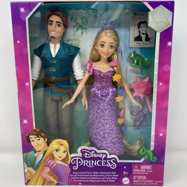 Disney Princess Rapunzel And Flynn Rider Adventure Set Dolls With