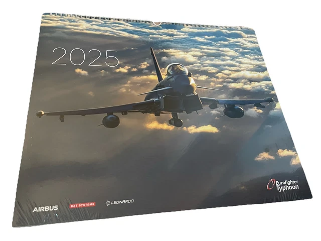 2025 EUROFIGHTER KALENDER calendar Luftwaffe German Air Force ...