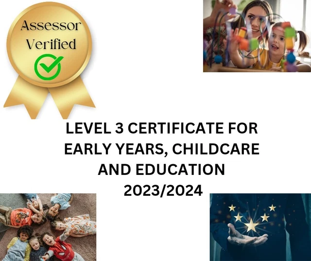 LEVEL 3 CERTIFICATE For Early Years, Childcare And Education Answers 2023 NCFE £15.00 - PicClick UK