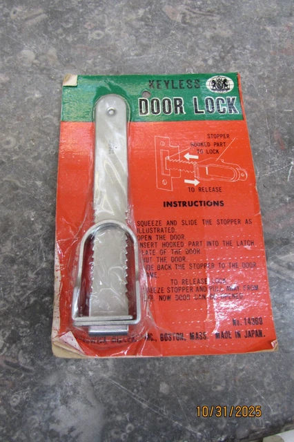 KEYLESS DOOR LOCK #14369 By Chadwick-Miller Made In Japan £10.90 ...