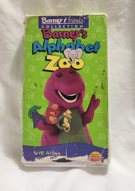 BARNEY BARNEYS ALPHABET Zoo (VHS, 1994) EUR 5,06 - PicClick FR