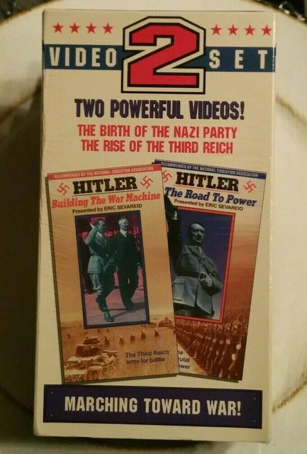 HITLER - THE Road To Power & Building The War Machine - 2 VHS Tapes Set ...