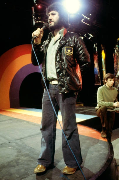 DAVE LEE TRAVIS Radio Dj Presenting Tv Show Music Old Photo £5.40 ...