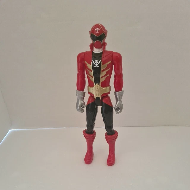 FIGURINE ARTICULÉE POWER Rangers Super Megaforce Rouge Pirate Ranger 12 ...