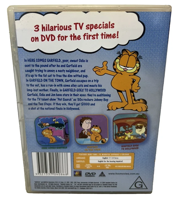 GARFIELD AS HIMSELF DVD 1982 Original Very Good Condition $8.00 ...