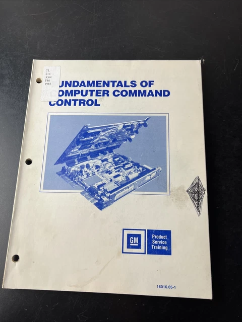 GM 1983 COMPUTER Command Control Performance Diagnosis Training 16016. ...