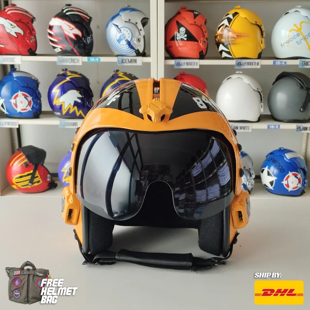 STRIKE FIGHTER SQUADRON Jolly Rogers Flight Hgu-33 Helmet Movie Prop ...