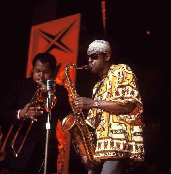 AMERICAN JAZZ SAXOPHONE Player Archie Shepp Performs Live 1975 Old ...