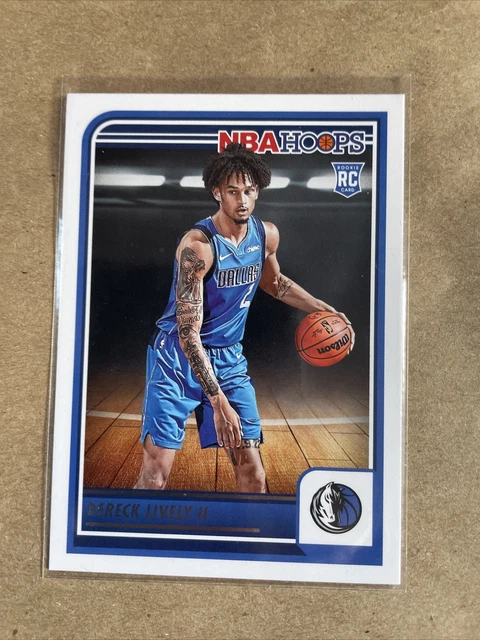 CARTE RECRUE DEREK Lively II 2023-2024 NBA Hoops Dallas Mavericks ...