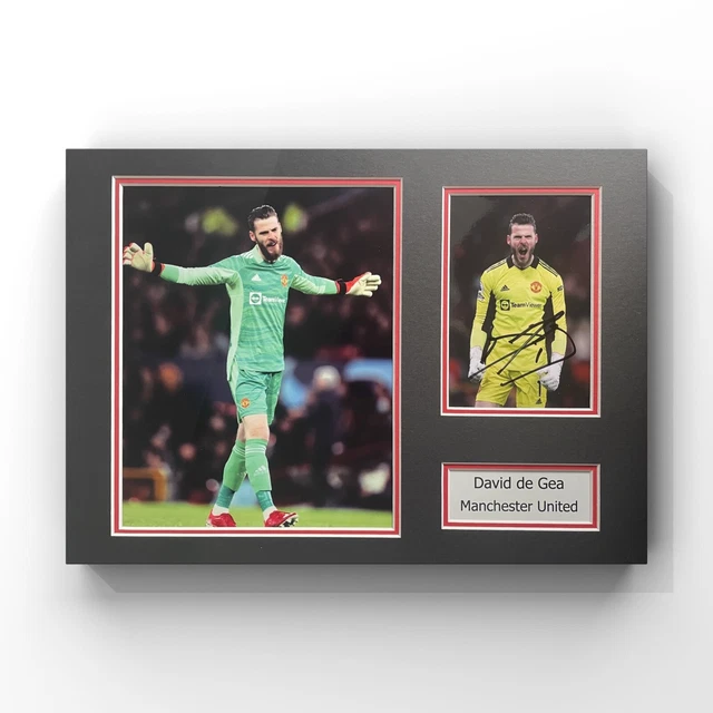 DAVID DE GEA - Manchester United Goalkeeper Signed Display £40.00 ...
