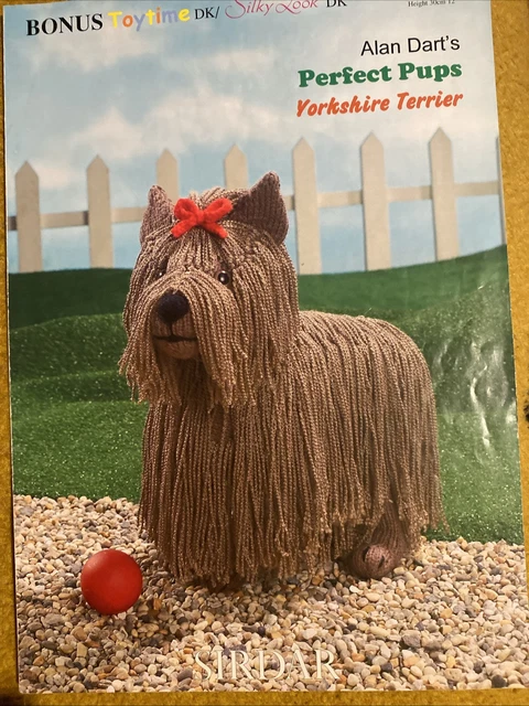 ALAN DART'S PERFECT Pups Yorkshire Terrier Knitting Pattern £3.32 ...