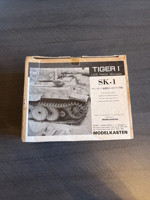 TIGER I SK-1 Modelkasten Replacement Tracks Workable 1:35 Scale Late ...