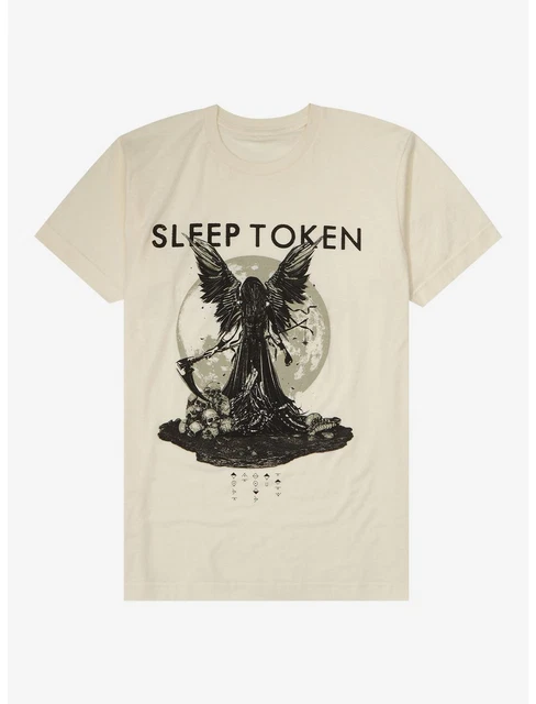 SALE! SLEEP TOKEN Winged Reaper T-Shirt £6.38 - PicClick UK