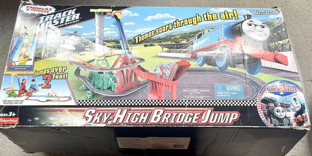 THOMAS THE TANK Engine Trackmaster Sky High Bridge Jump. Complete And ...