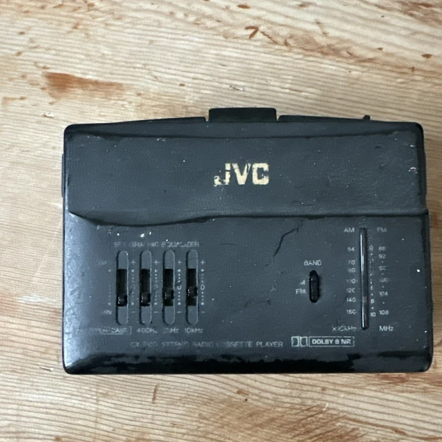 WALKMAN CASSETTE PLAYER JVC £22.00 - PicClick UK