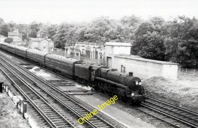 RAILWAY PHOTO BR STD Class 5 73113 Weybridge West Passenger c1964 £2.50 ...