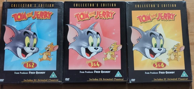 TOM AND JERRY Collector's Edition Vol 1-6, 159 cartoons, New and Sealed £26.99 - PicClick UK