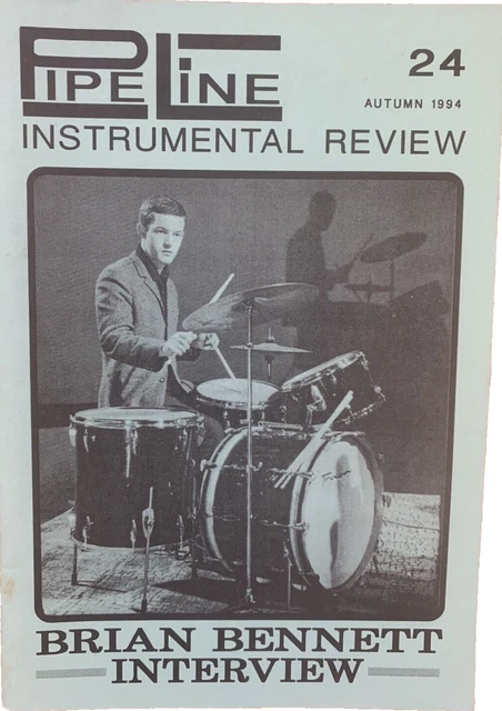 PIPELINE INSTRUMENTAL REVIEW #24 magazine A5 Guitar instr fanzine Rare ...