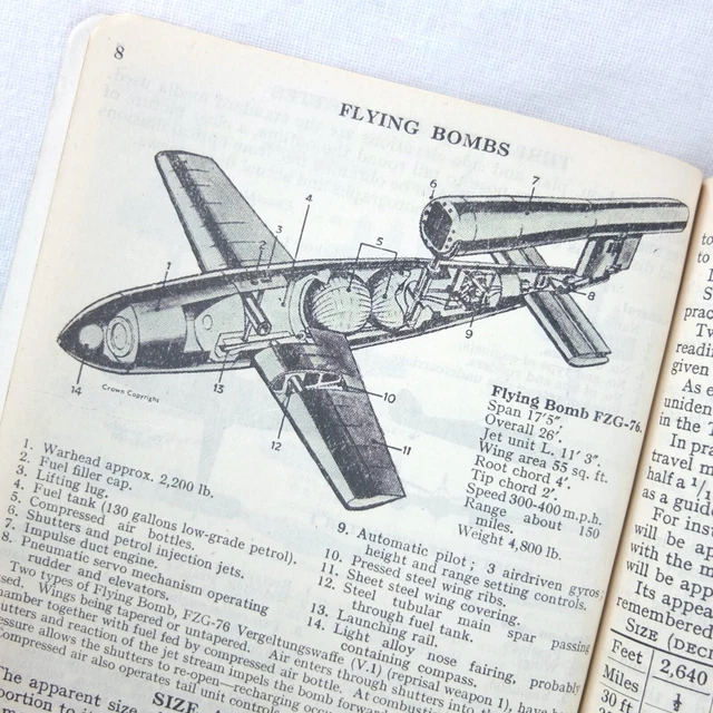 WW2 RAF AIRCRAFT Recognition Manual Raid Spotters Note Book Arp V1 ...