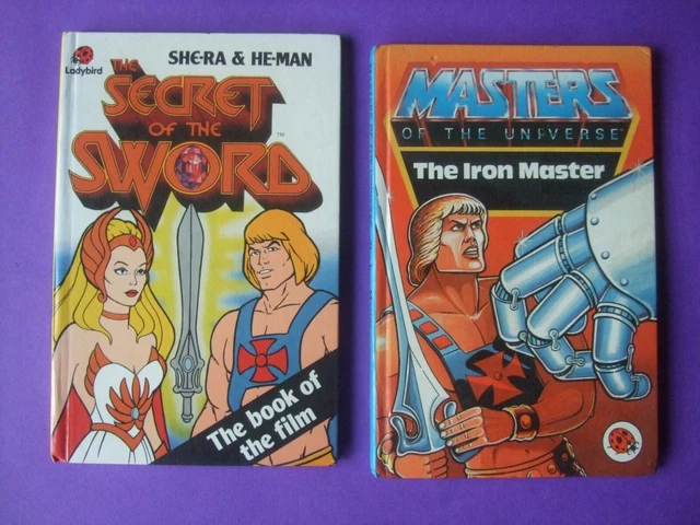 Masters Of The Universe And She Ra And He Man 2 Ladybird Books 1980s £150 Picclick Uk