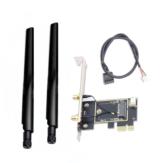 ADAPTATEUR DE CARTE WiFi PCIE Carte RéSeau Sans Fil M2 NGFF Convertisseur B5903 EUR 10,79 ...