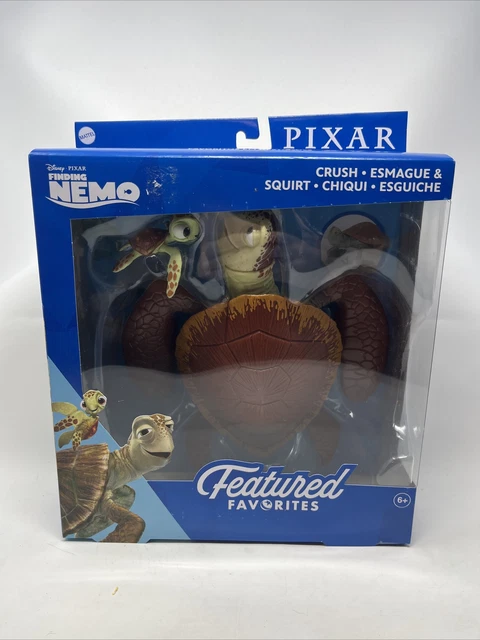 DISNEY PIXAR FEATURED Favorites Crush & Squirt Finding Nemo Turtle ...