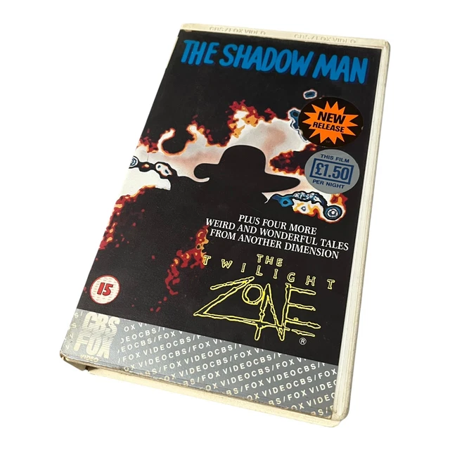 THE TWILIGHT ZONE - The Shadow Man (VHS, 1986) CBS Video UK PAL Ex ...