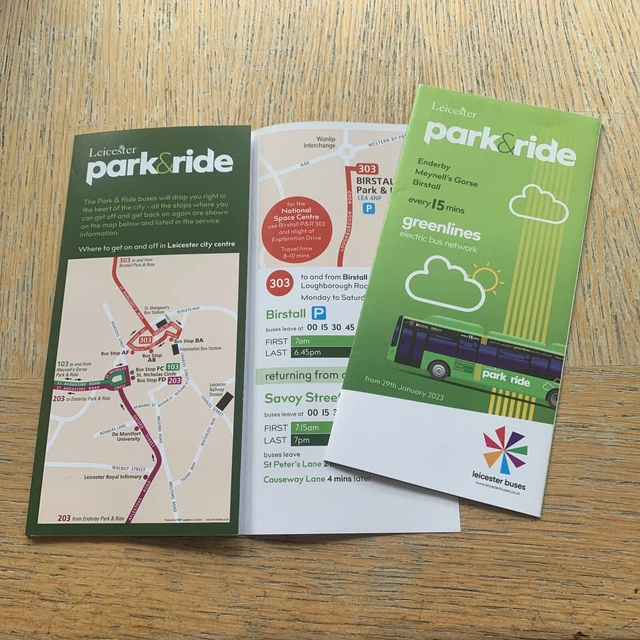 LEICESTER HOP CITY Centre Free Bus Route Timetable Leaflet April LEICESTER HOP CITY Centre Free Bus Route Timetable Leaflet April