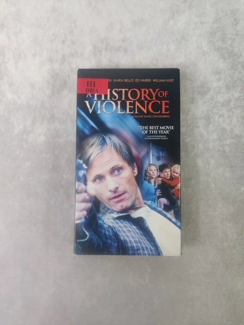 A HISTORY OF Violence 2006 Rare Last VHS Released In the US Great ...