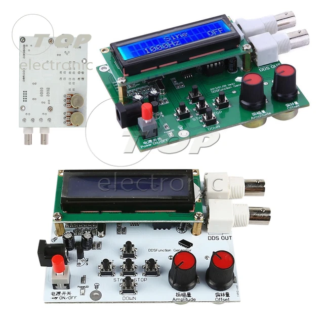DDS FUNCTION SIGNAL Generator Module Sine Square Sawtooth Triangle Wave ...