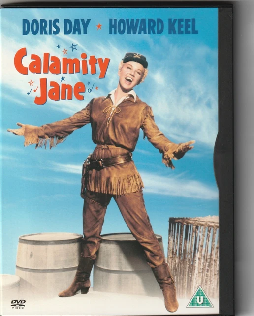 CALAMITY JANE DVD Region 2 Pal Card Case Doris Day Howard Keel EUR 10 ...