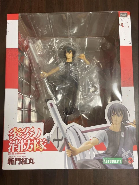 FIRE FORCE BRIGADE Shinmon Benimaru 1/8 Action Figure KOTOBUKIYA ARTFX ...