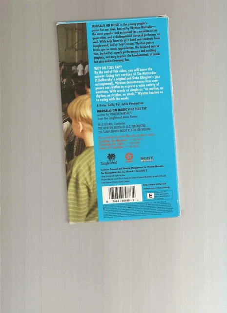 MARSALIS ON MUSIC - Why Toes Tap (VHS) £2.72 - PicClick UK